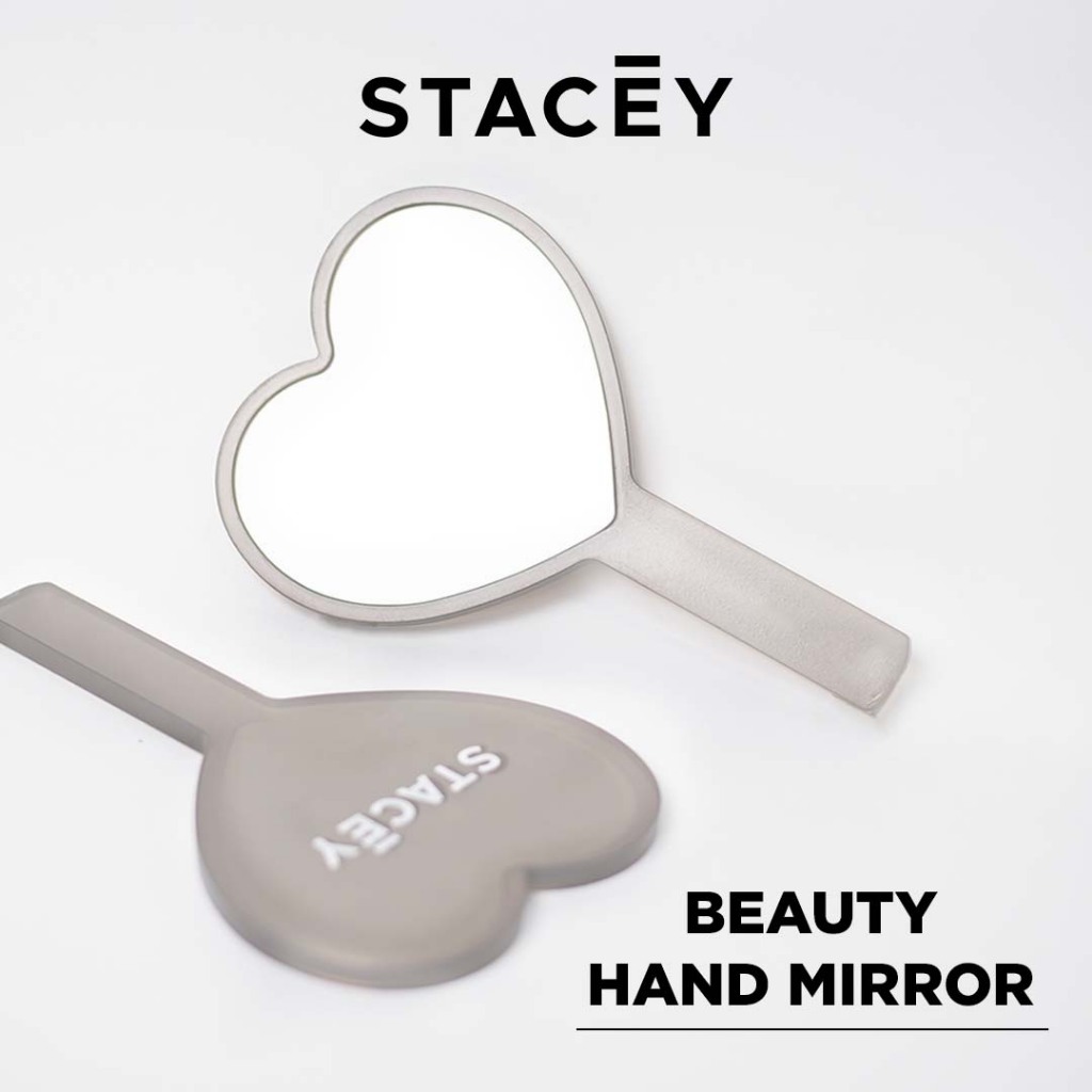 Jual Stacey Beauty Hand Mirror - Kaca Cermin Makeup | Shopee Indonesia