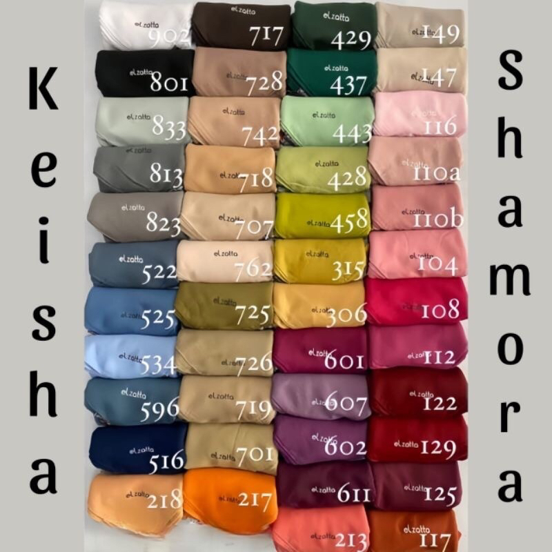 Jual ELZATTA - KEISHA SHAMORA WARNA LENGKAP - SEGI EMPAT PALING MURAH ...