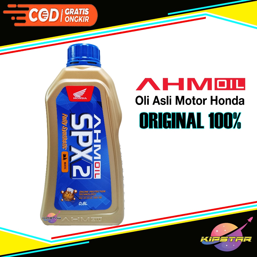 Jual OLI SPX2 HONDA MATIC / SPX 2 AHM ORIGINAL / OLI MOTOR MATIC SPX2 ...