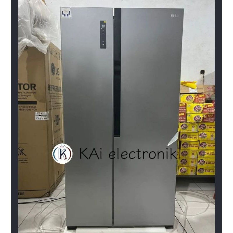 Jual kulkas side by side LG gcf-b507pqam smart inverter | Shopee Indonesia