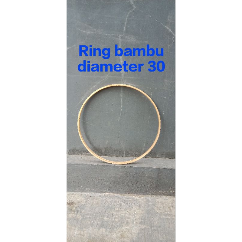 Jual lingkaran Ring bambu untuk macrame dan sangkar diameter 30 ...