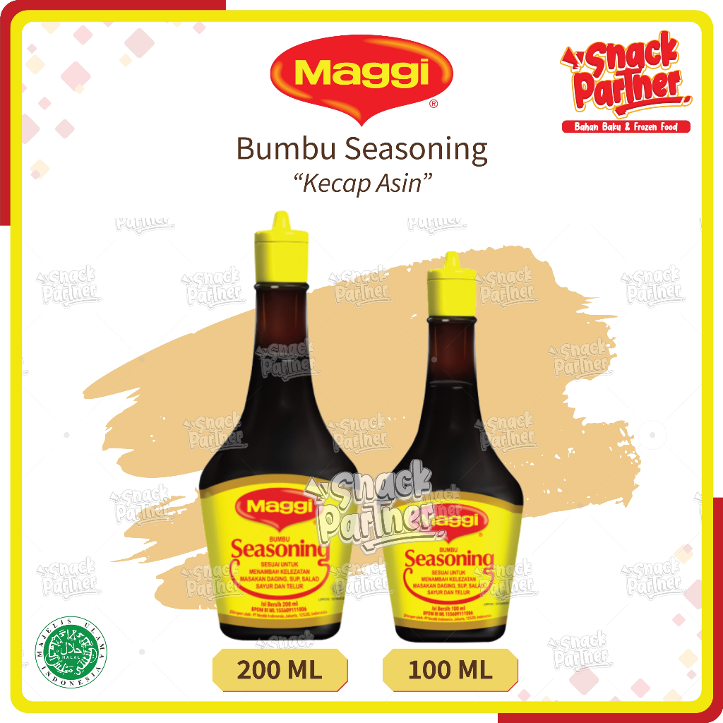 Jual MAGGI 100 / 200 ML - Kecap Asin Seasoning 100ML 200ML | Shopee ...
