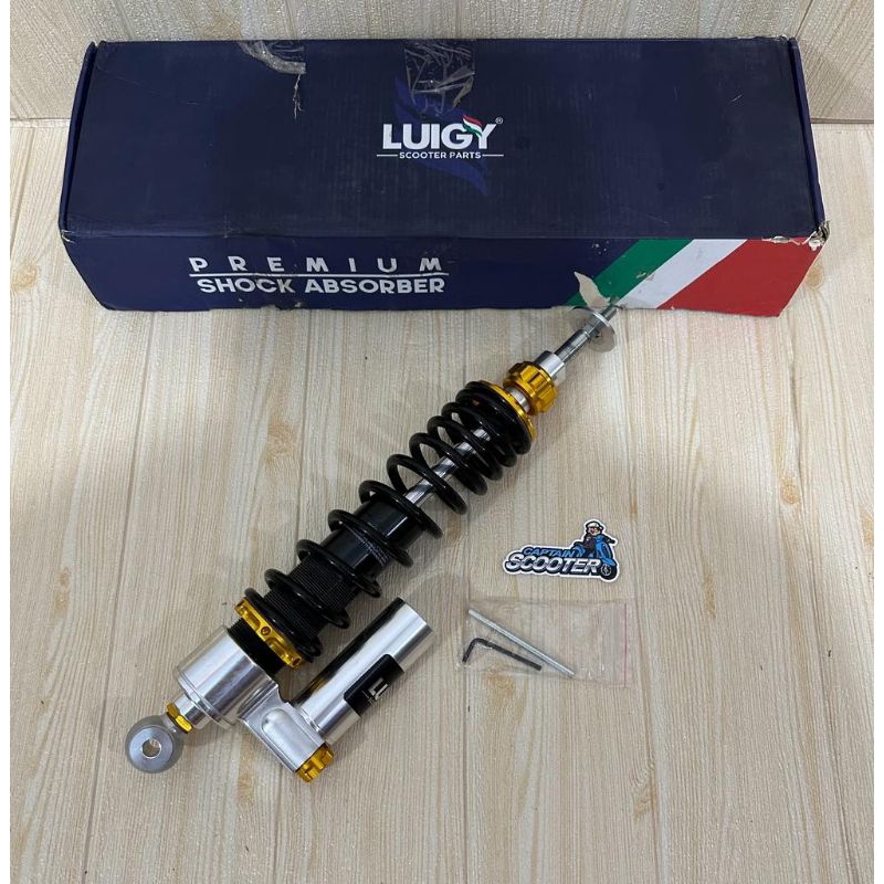 Jual Shockbreaker Shock Rear Belakang Luigy Silver Vespa Sprint ...