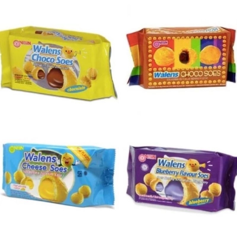 Jual Nissin Soes wallens coklat bluebery cheese | Shopee Indonesia