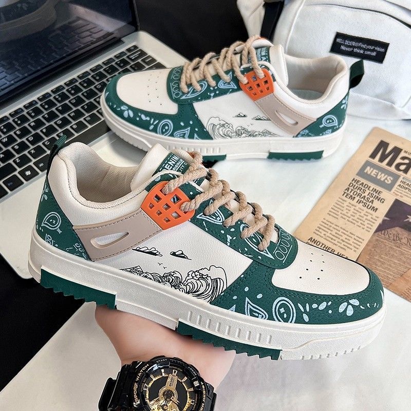 Jual Highland Sepatu Sneakers Pria Kekinian Model Terbaru Sepatu Cowok ...