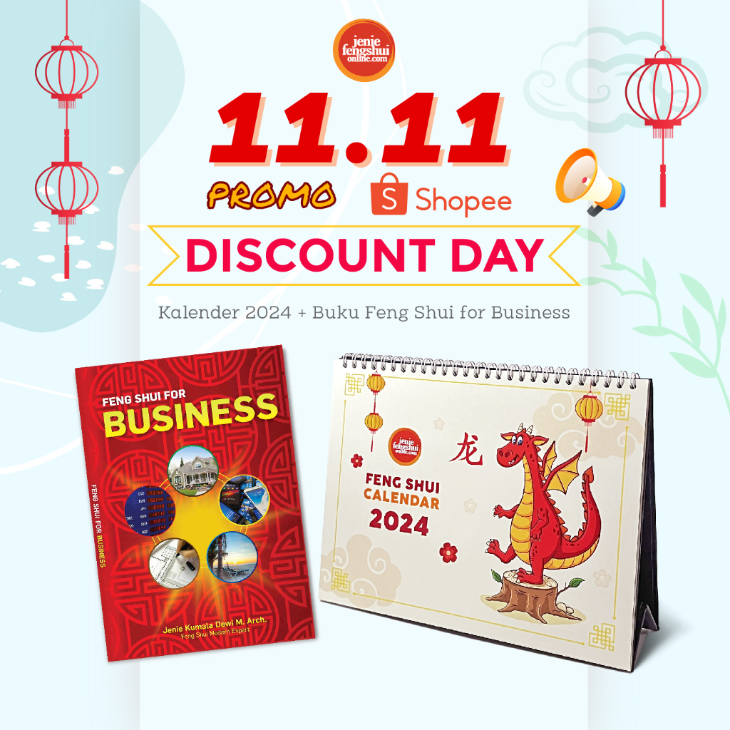 Jual Kalender Meja Feng Shui 2024 + Buku Feng shui Bisnis | Special ...