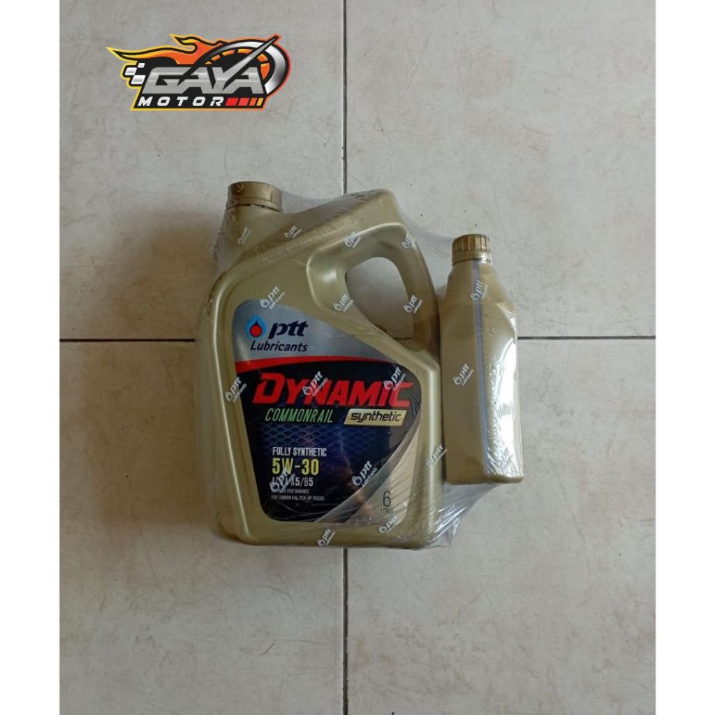 Jual PTT Dynamic Commonrail FULLY SYNTHETIC SAE 5W-30 ACEA A5/B5 Original Made In Thailand ...