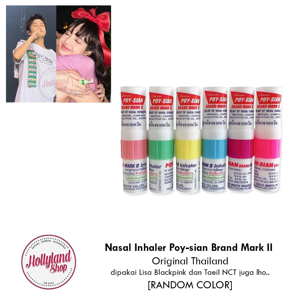 Jual Nasal Inhaler Poy-sian Brand Mark II Poysian | Shopee Indonesia