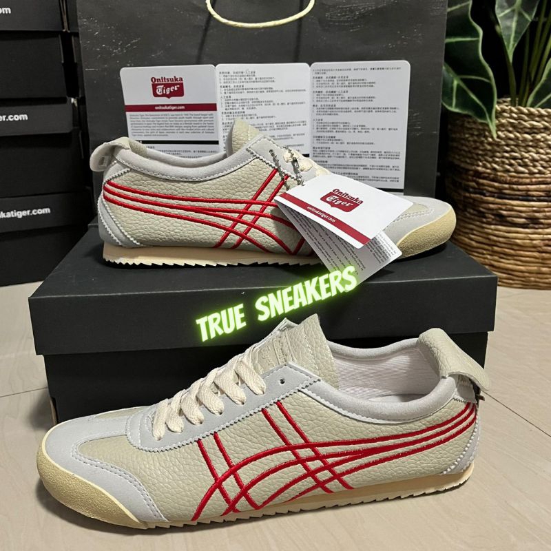 Jual SEPATU ONIT JEPANG KABUKI PREMIUM CREAM MERAH BORDIR EMBOS ...