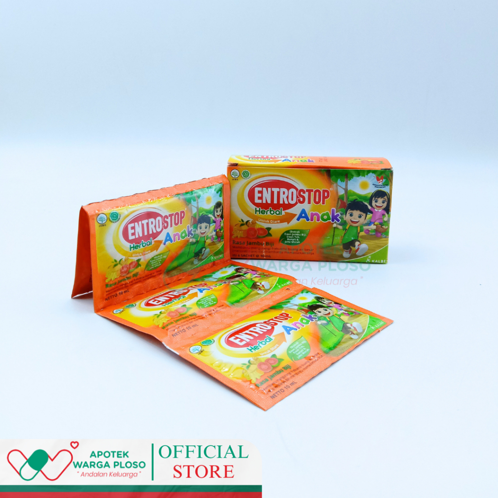 Jual Entrostop Anak Sirup 10 ml untuk membantu mengurangi frekuensi ...