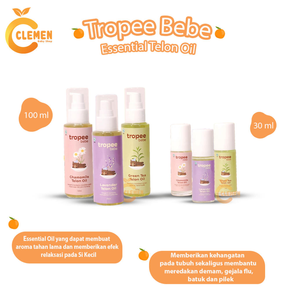 Jual Tropee Bebe Telon Oil (Minyak Telon) | Shopee Indonesia