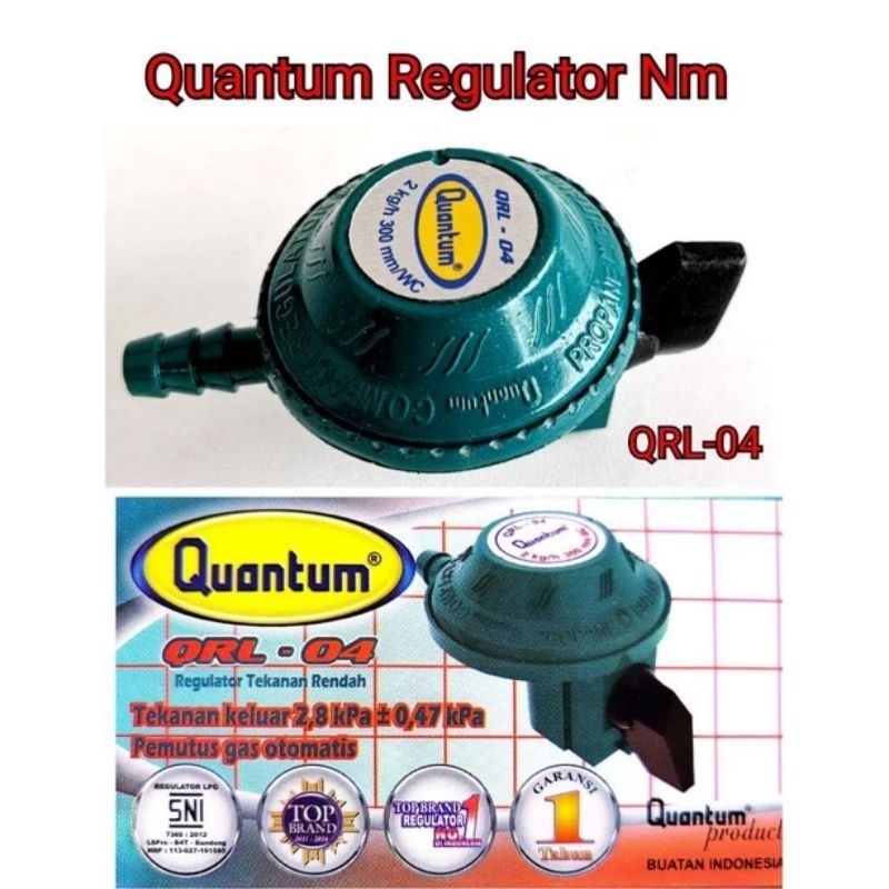 Jual REGULATOR GAS QUANTUM QRL_04 ORIGINAL | Shopee Indonesia