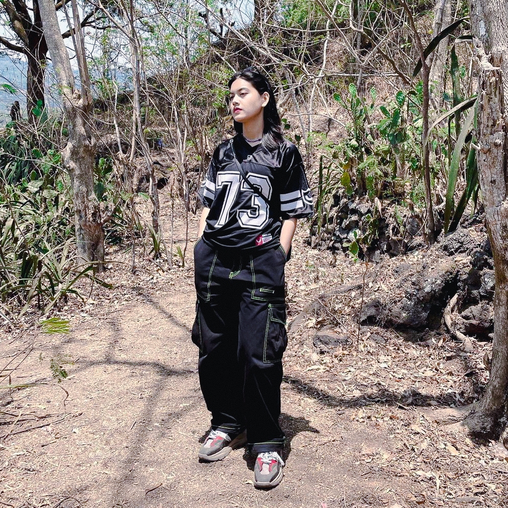 Jual Junkiee - Kaos Oversize Jersey Wanita | Shopee Indonesia