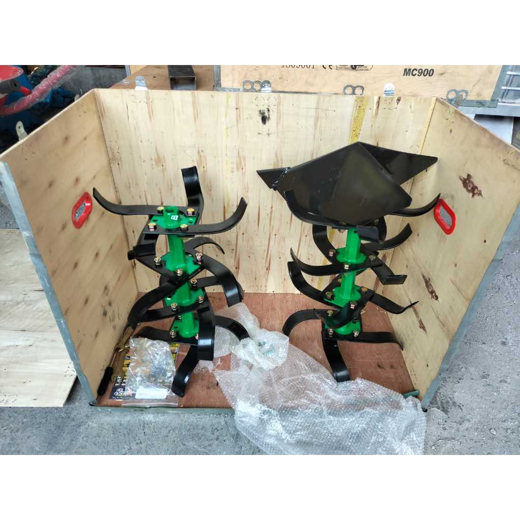 Jual Mini Tiller Mahkota MC900 Culivator Rotary Traktor Ladang Sawah ...