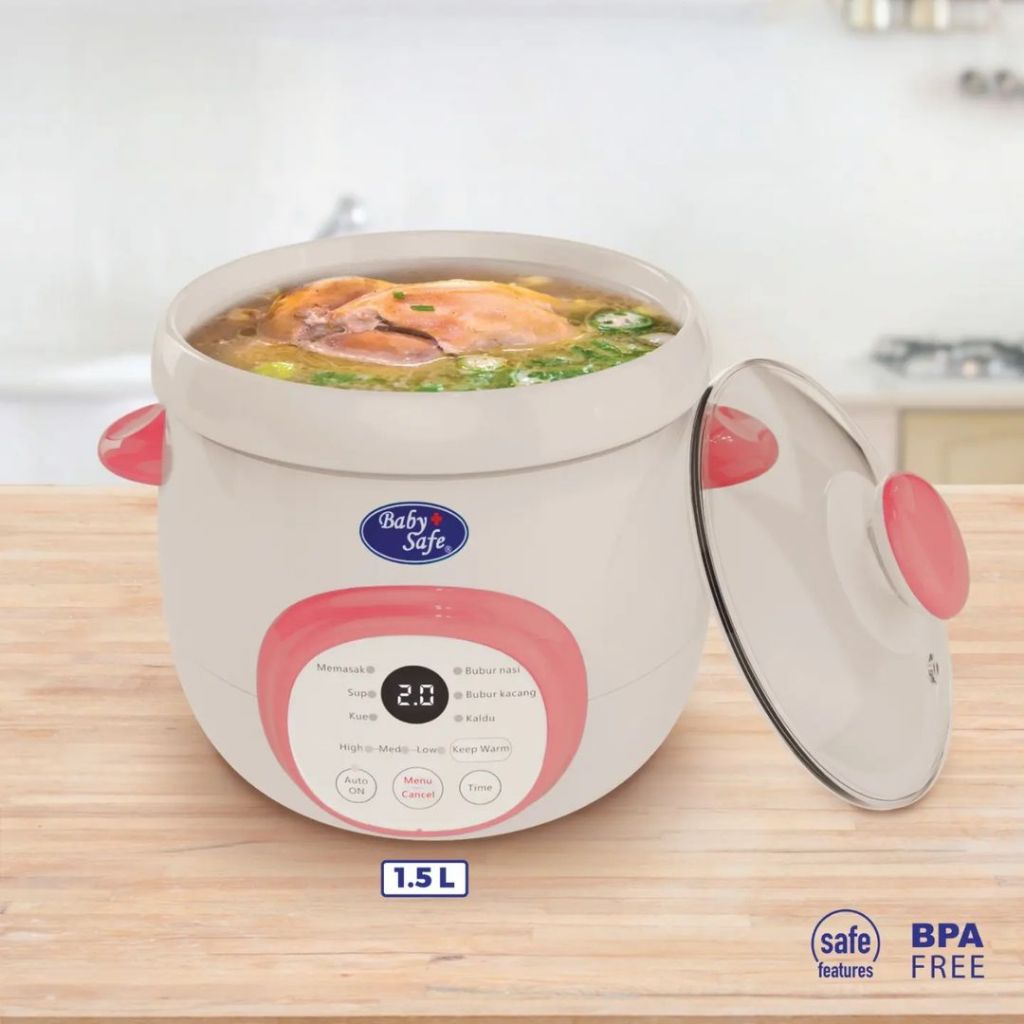 Jual Baby Safe LB017 Slow Cooker 1.5L | Shopee Indonesia
