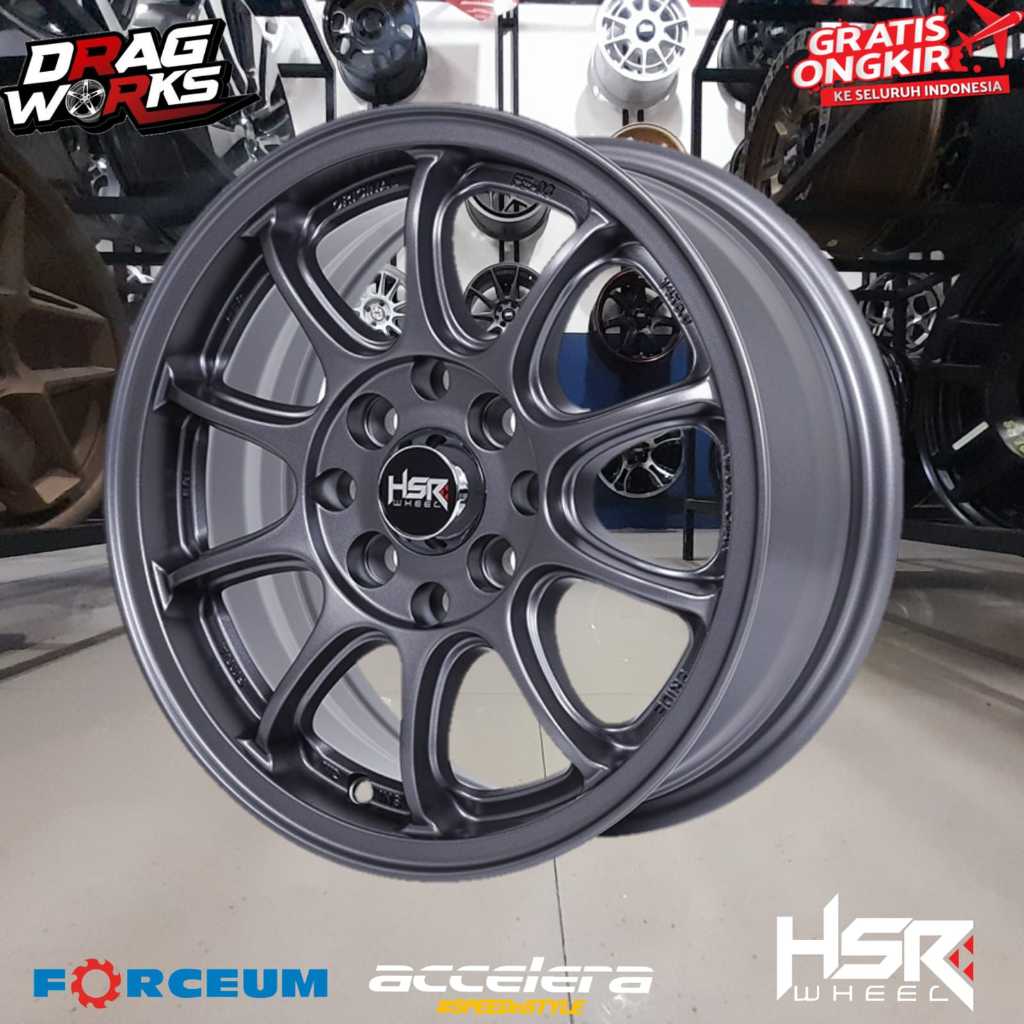 Jual VELG MOBIL R14 HSR FE 03 UNTUK BRIO AVANZA AGYA SIGRA CALYA SIRION DLL | Shopee Indonesia