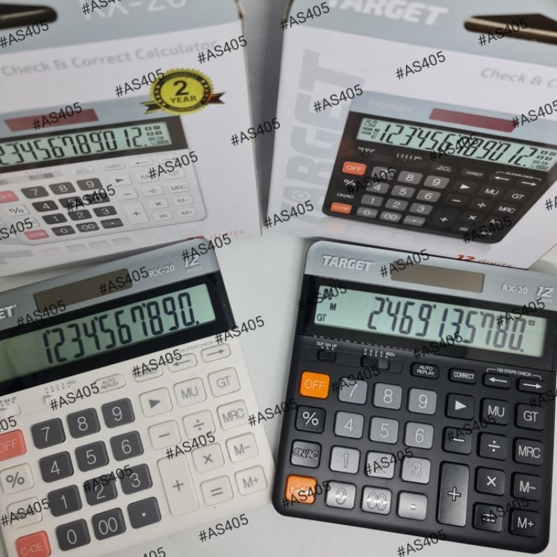 Jual NEW Kalkulator / Calculator Check Dagang Meja Digital TARGET ...