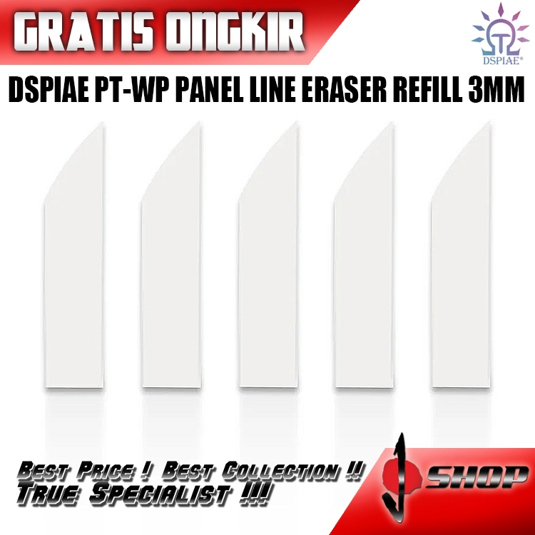 Jual DSPIAE PT-WP PANEL LINE ERASER REFILL 3MM | Shopee Indonesia