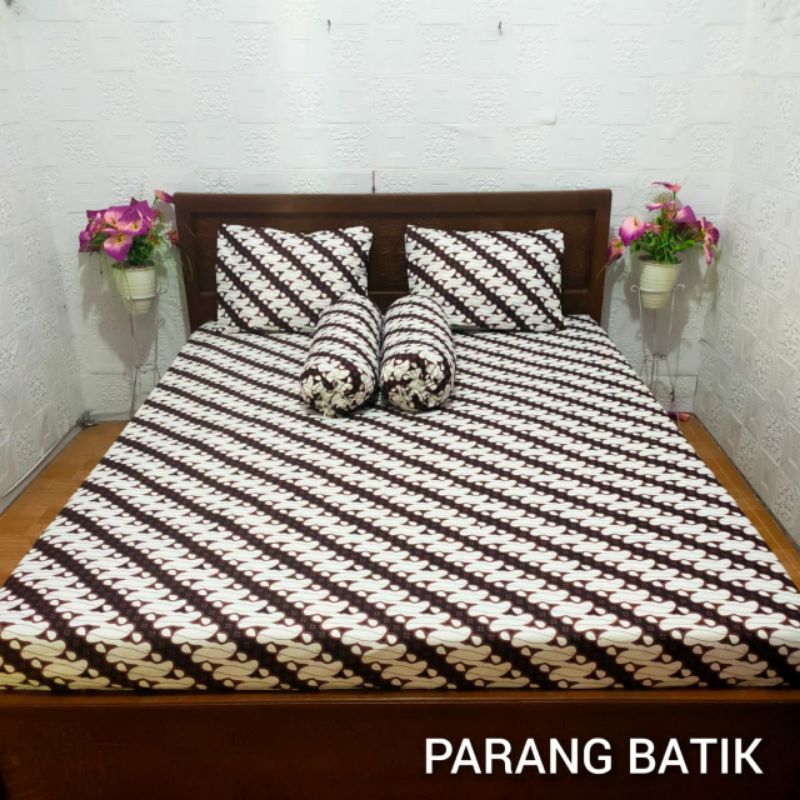 Jual Sprei Batik Modern parang jogja an Kawung ukuran 200x200x30 sprei ...