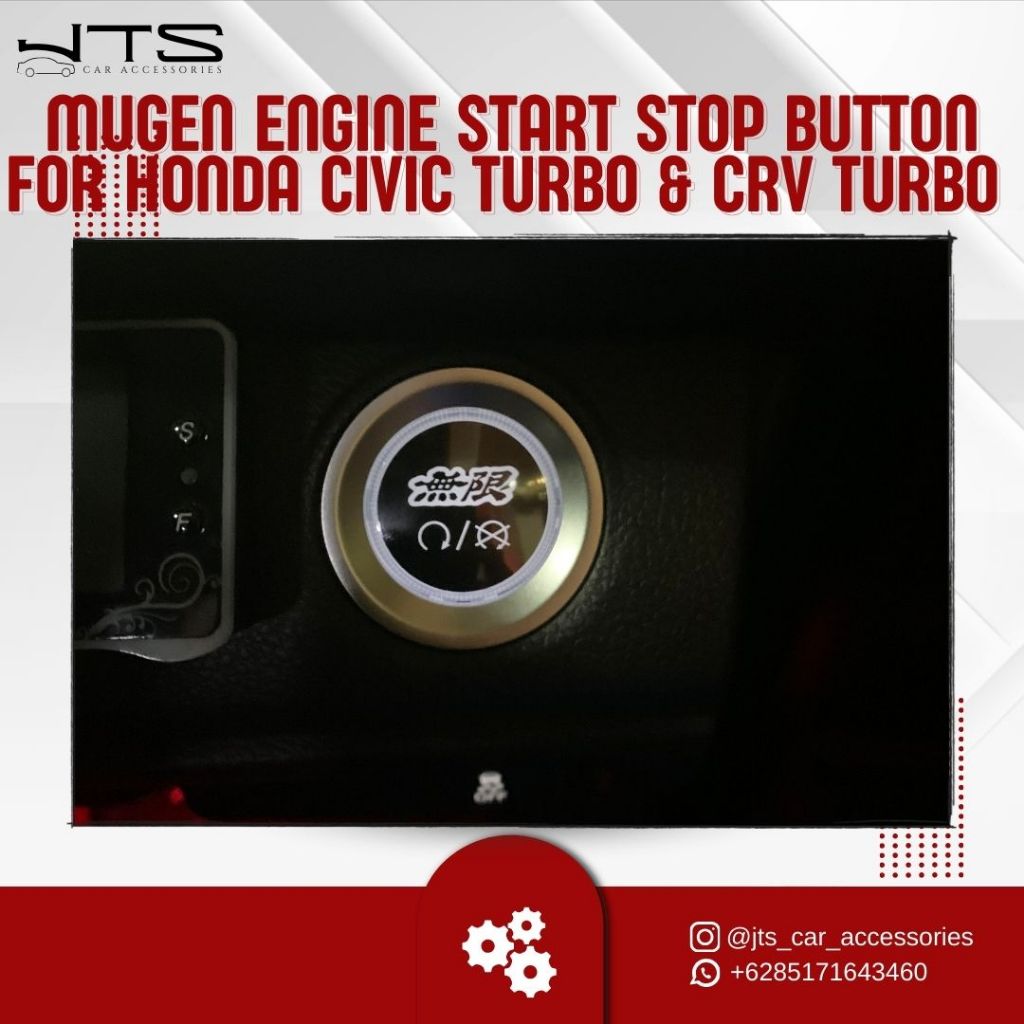 Jual Mugen Engine Start Stop Button for Honda Civic Turbo CRV Turbo ...