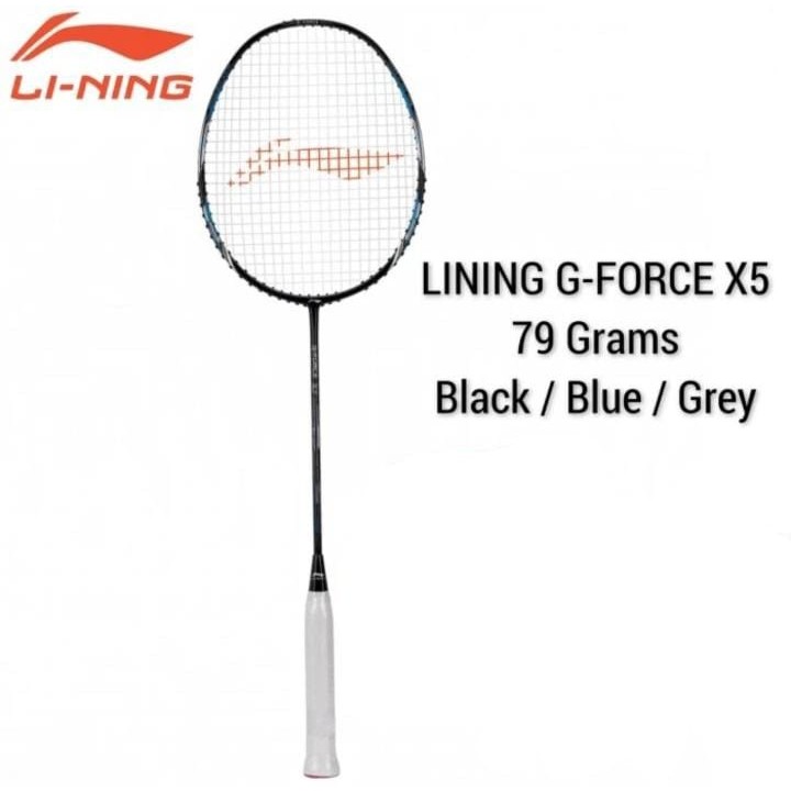 Jual LINING FRAME | G FORCE X5 - 79G | RAKET BADMINTON LI-NING X5 ...