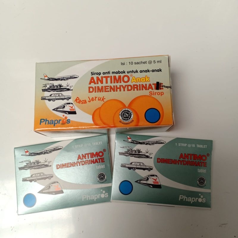 Jual Antimo 50mg Tablet (1 strip isi 10 tablet) | Shopee Indonesia