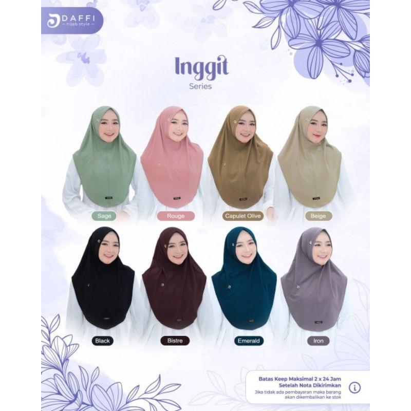 Jual daffi hijab Inggit series | Shopee Indonesia