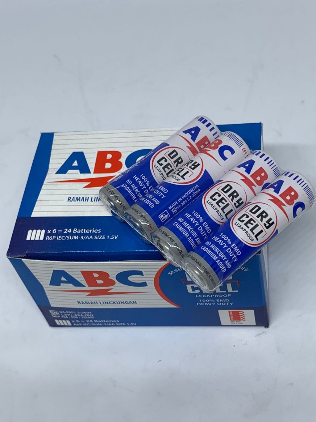 Jual Baterai ABC biru R6 (isi 4 pcs) | Shopee Indonesia