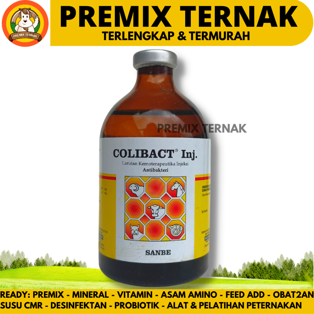 Jual COLIBACT INJ 100ML Obat Mencret Sapi - Obat Diare Sapi Kambing ... Jual COLIBACT INJ 100ML Obat Mencret Sapi - Obat Diare Sapi Kambing ...
