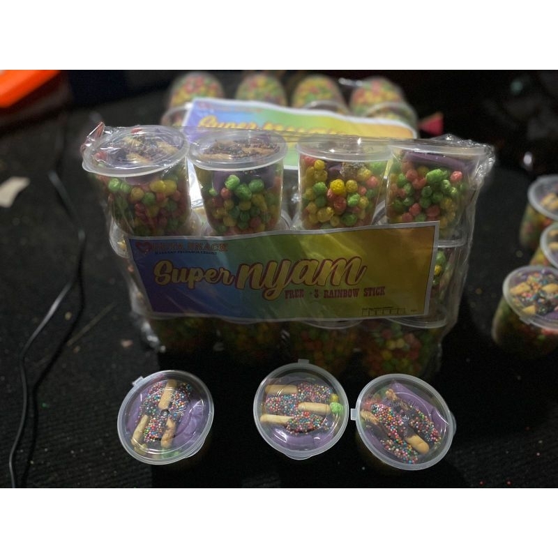 Jual ISI 12 NYAM NYAM/CHOCOCRUNCH 2000 AN/SNACK 2000 AN/MAKANAN RINGAN ...