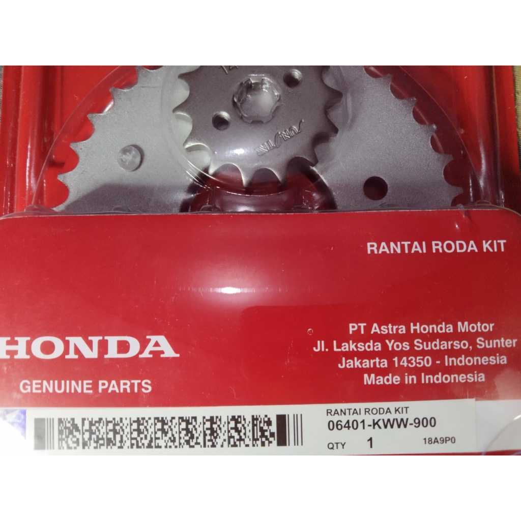 Jual GEAR SET / GEAR SET PAKET RANTAI BLADE , BLADE NEW , REVO ABSOLUTE ...