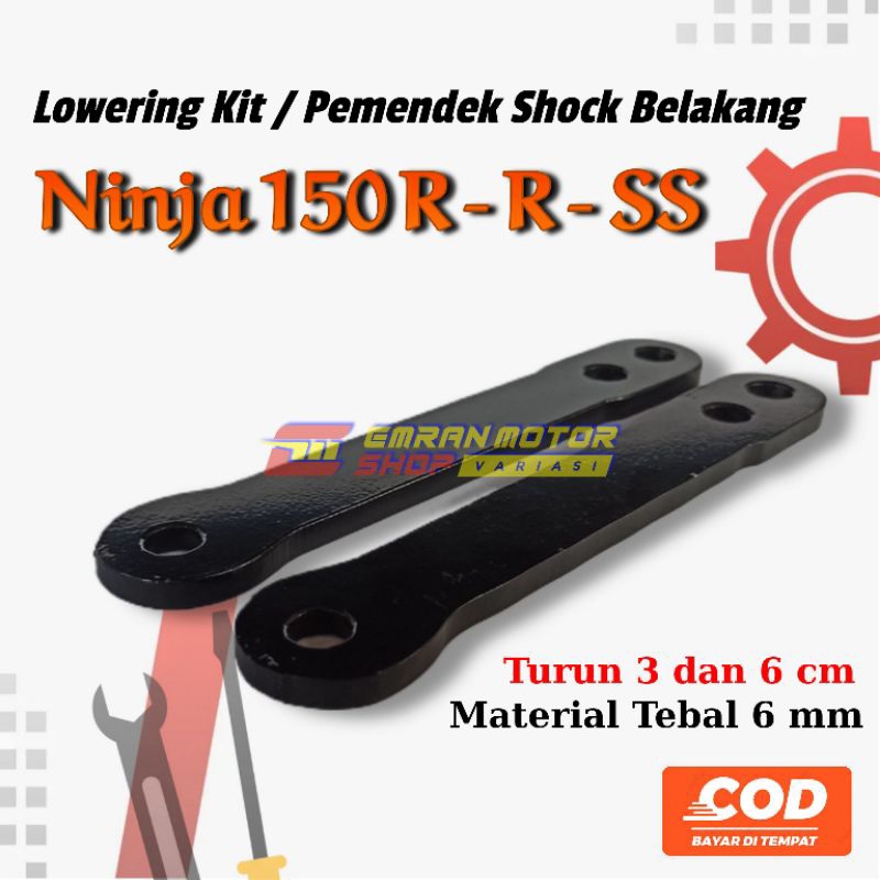 Jual Lowering kit Pemendek shock belakang Ninja 150R SS R | Shopee ...