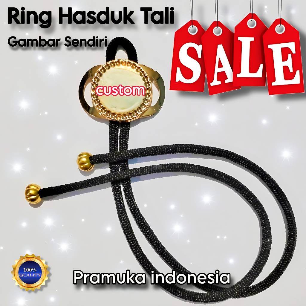 Jual RING HASDUK MODEL TALI CUSTOM/RING KACU PRAMUKA | Shopee Indonesia