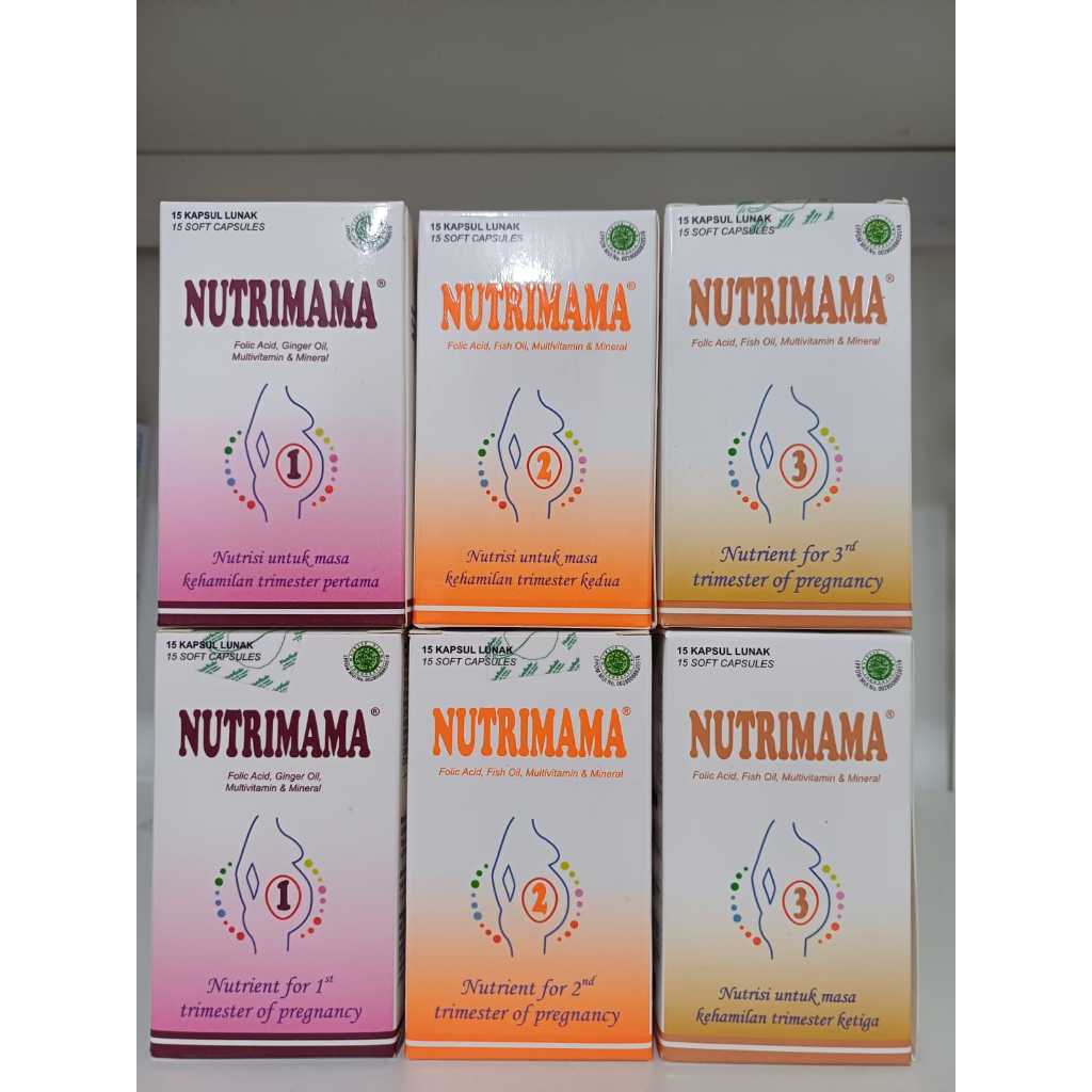 Jual Nutrimama kapsul lunak membantu memenuhi kebutuhan vitamin ...