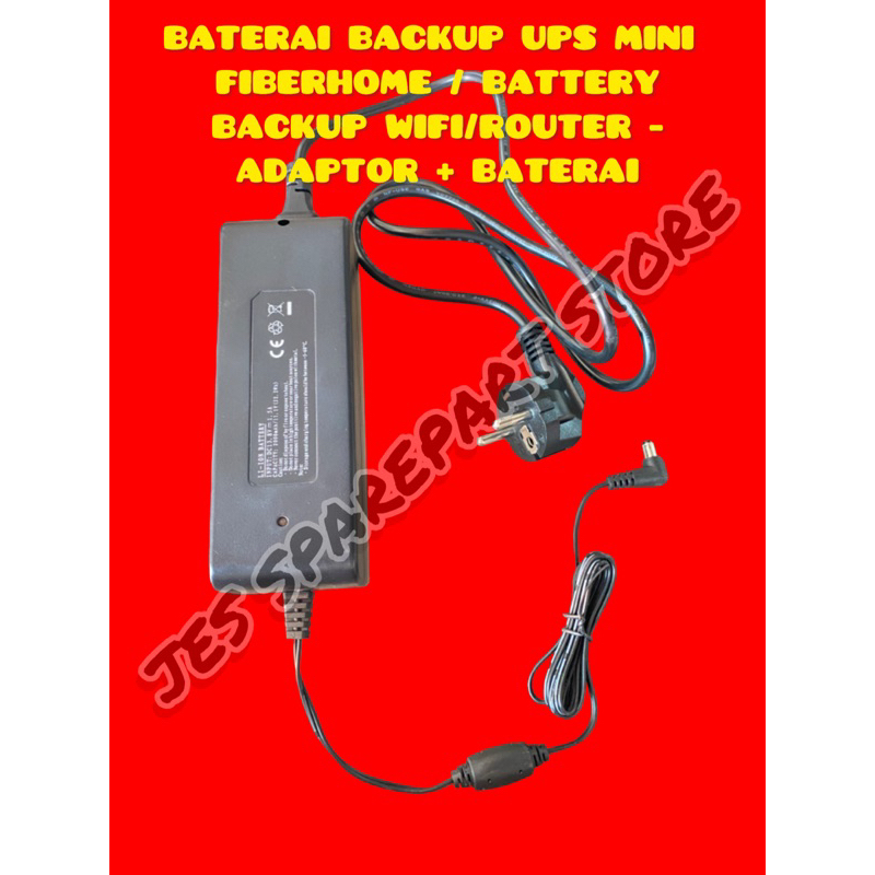 Jual BATERAI BACKUP UPS MINI FIBERHOME / BATTERY BACKUP WIFI/ROUTER ...