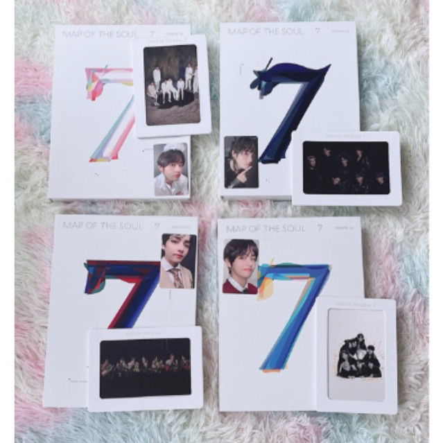 Jual BTS ALBUM MOTS 7 PC V FULLSET VERSION 1 2 3 4 MAP OF THE SOUL ...
