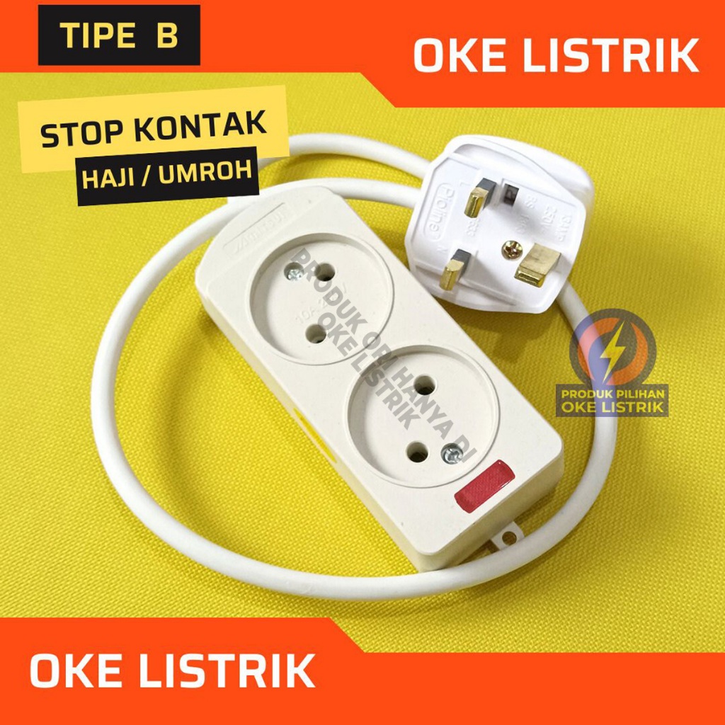 Jual STOP KONTAK COLOKAN LISTRIK HAJI UMROH MURAH ARAB SAUDI MALAYSIA ...