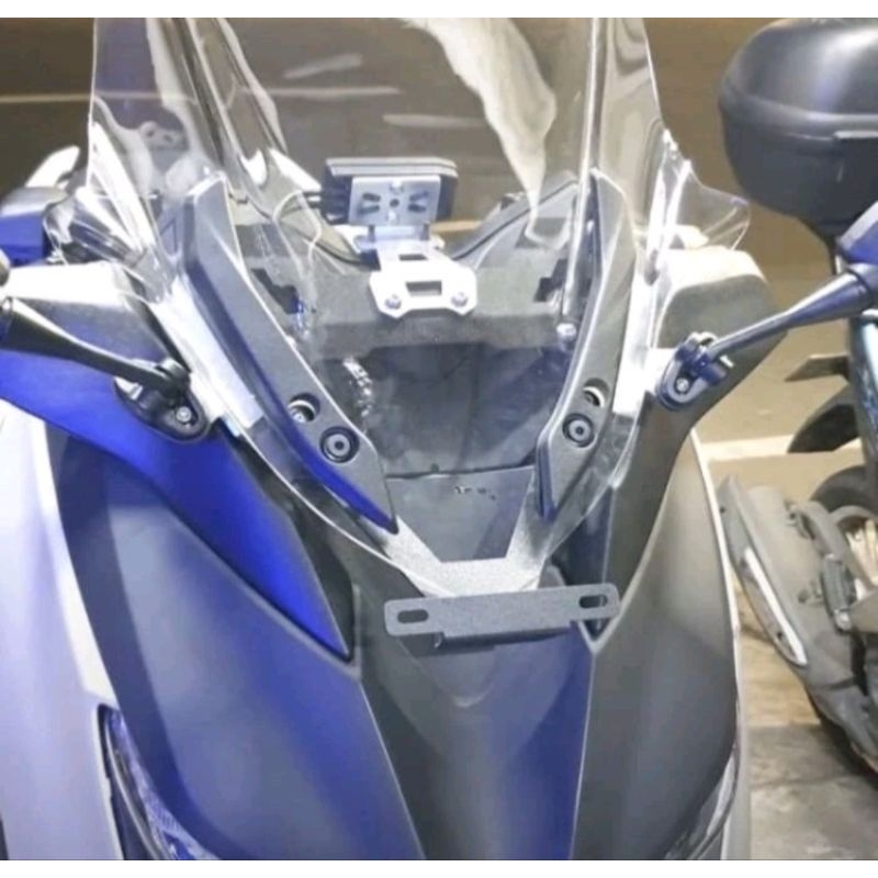 Jual BRAKET PLAT NOMOR YAMAHA XMAX NEW ATAS NOPOL DEPAN XMAX 2023 ...