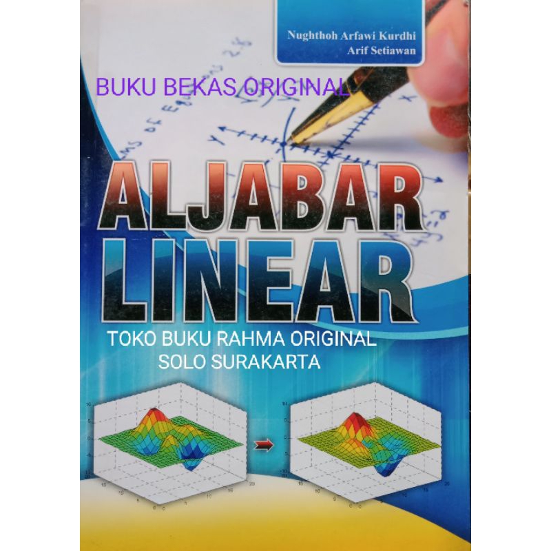 Jual Aljabar Linear Nughthoh Arfawi Kurdhi Duta Publishing Indonesia ...
