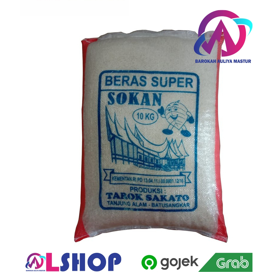 Jual BERAS SOKAN SUPER 5 KG ASLI solok BAM Pasar Murah Online Padang ...
