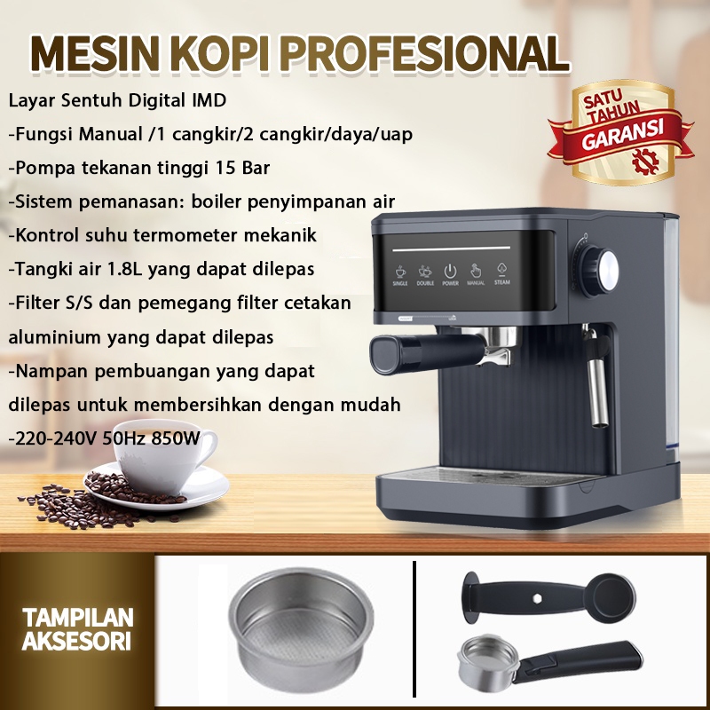 Jual Elegan Home Espresso Machine, Mesin Kopi Espresso Mini, Espresso Otomatis Murah Alat Bikin ...