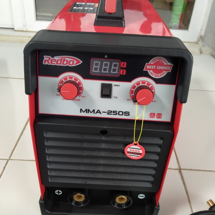 Jual Mesin Las 250A REDBO MMA 250 S 250S Trafo Inverter 250 A 1 Phase | Shopee Indonesia