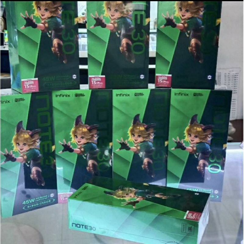 Jual infinix note 30 8/256GB Resmi norepack | Shopee Indonesia