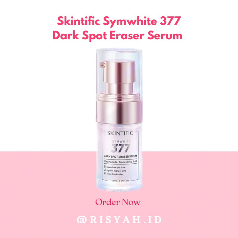 Jual SKINTIFIC - Symwhite 377 Dark Spot Eraser Serum 20ml | Shopee ...