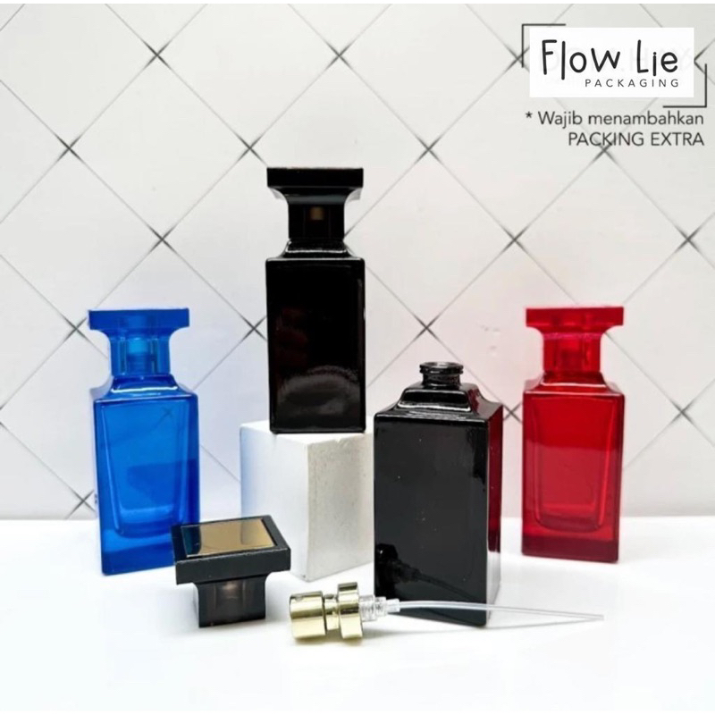 Jual 50ml Botol Parfum Kaca Tom Ford CRIMP PRESS Tidak Bisa Isi Ulang ...