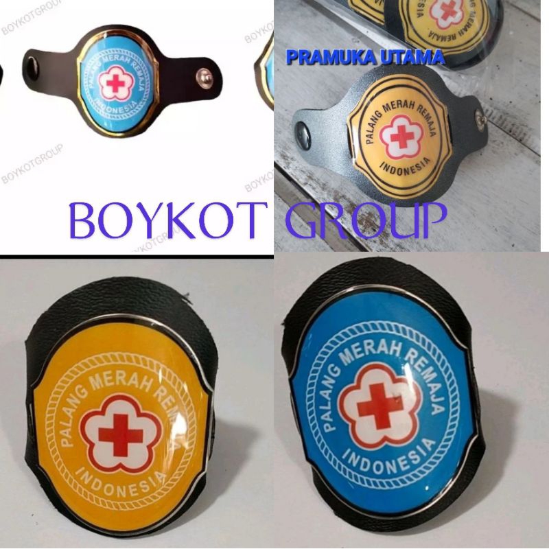 Jual Ring hasduk PMI PMR Biru / kuning Kalep fiber bijian | Shopee ...