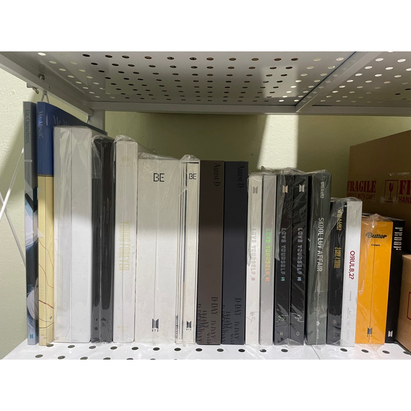 Jual Album only BTS, Suga dday, layover v, photofolio Suga, photofolio ...