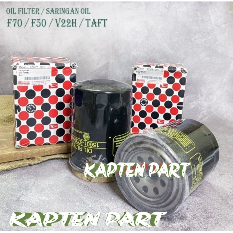 Jual FILTER OLI SARINGAN OLI DAIHATSU TAFT GT F50 F70 DELTA V22H ORI ...