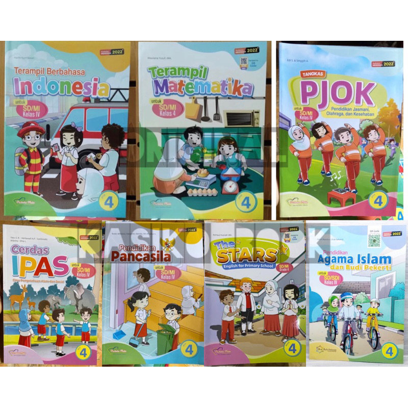 Jual Paket Buku Merdeka Kelas 4/IV SD Penerbit Pustaka Mulia | Shopee Indonesia