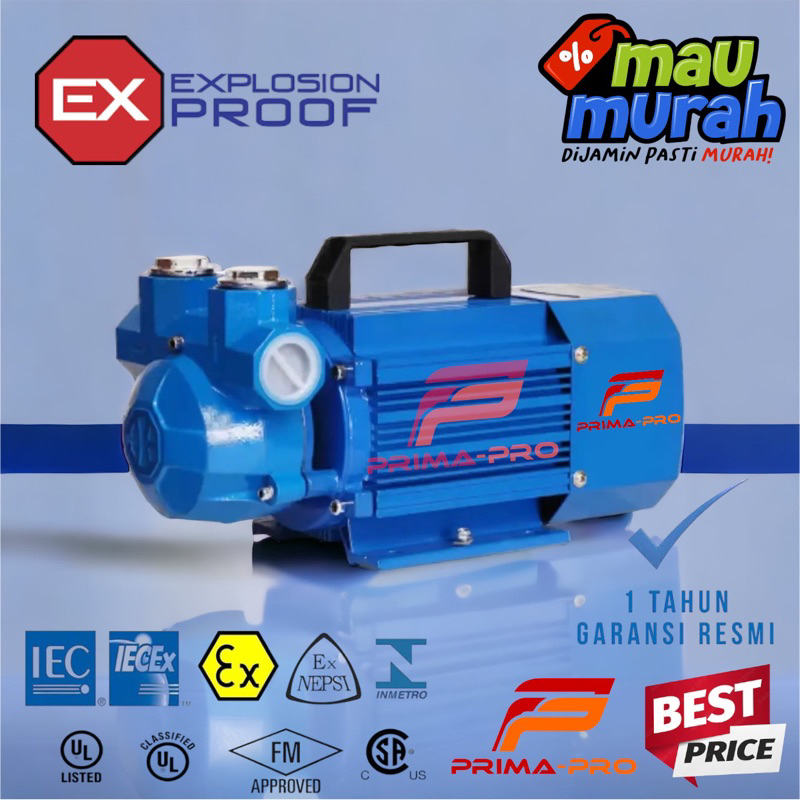 Jual PRIMAPRO PM-60EX 220V pompa transfer explosion proof Pompa ...